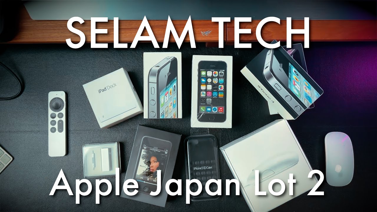 Vinatge Apple Product Lot 2 | Selam Tech - YouTube