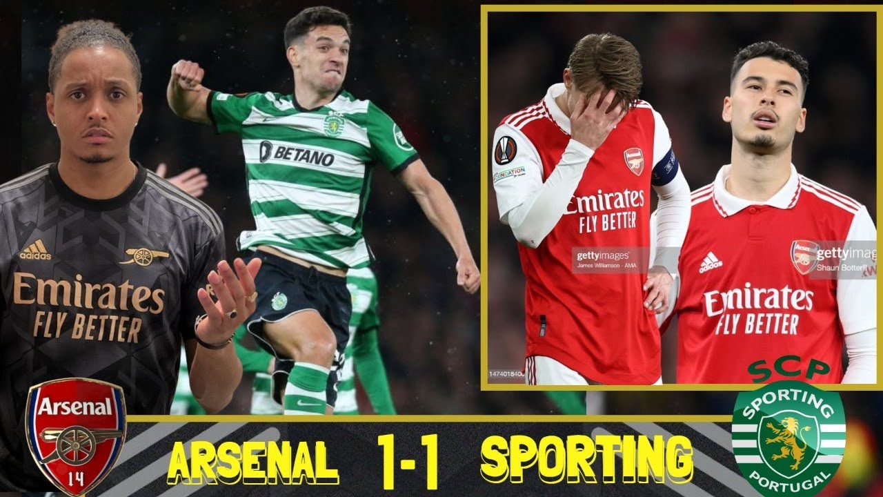 ARSENAL VS SPORTING MATCH REACTION!!! - YouTube
