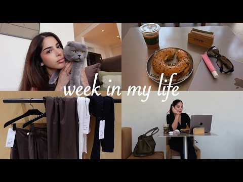 A week in my life: Getting back into routine, beauty maintenance & a productive week!