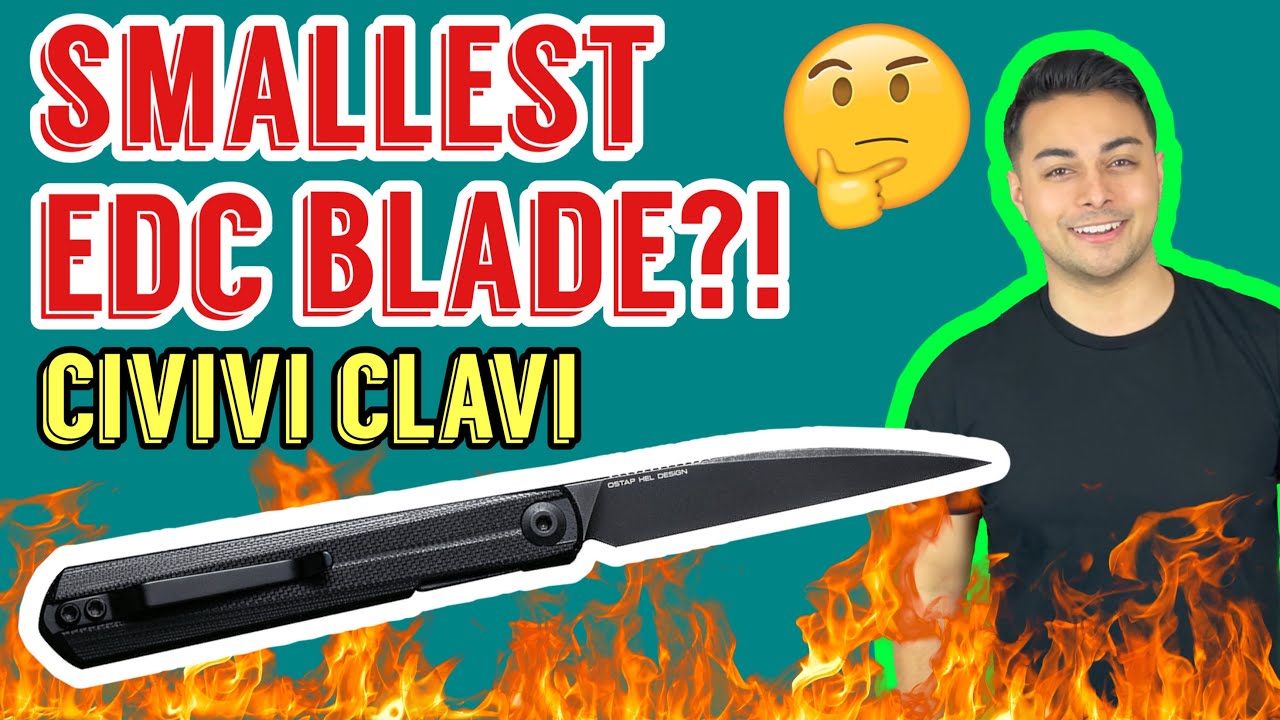 EDC SCALPEL?! Civivi Clavi - Ostap Hel Design Full Review 2023 | Wicked ...
