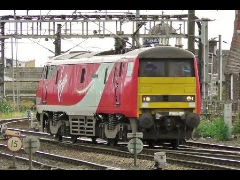 VTEC Class 91 Electric No. 91117 - Craigentinny to Doncaster Move (0Z91 ...