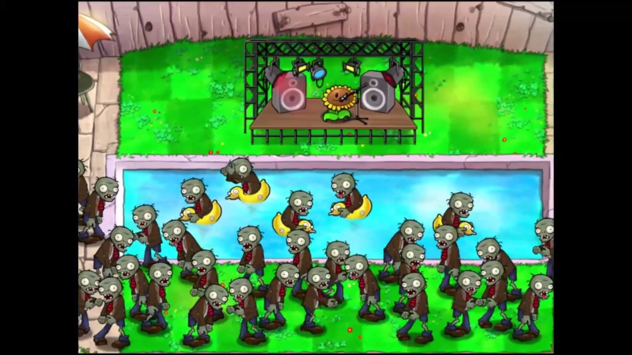 Plants Vs Zombies (Credits Dance) Full Version 1080p - YouTube