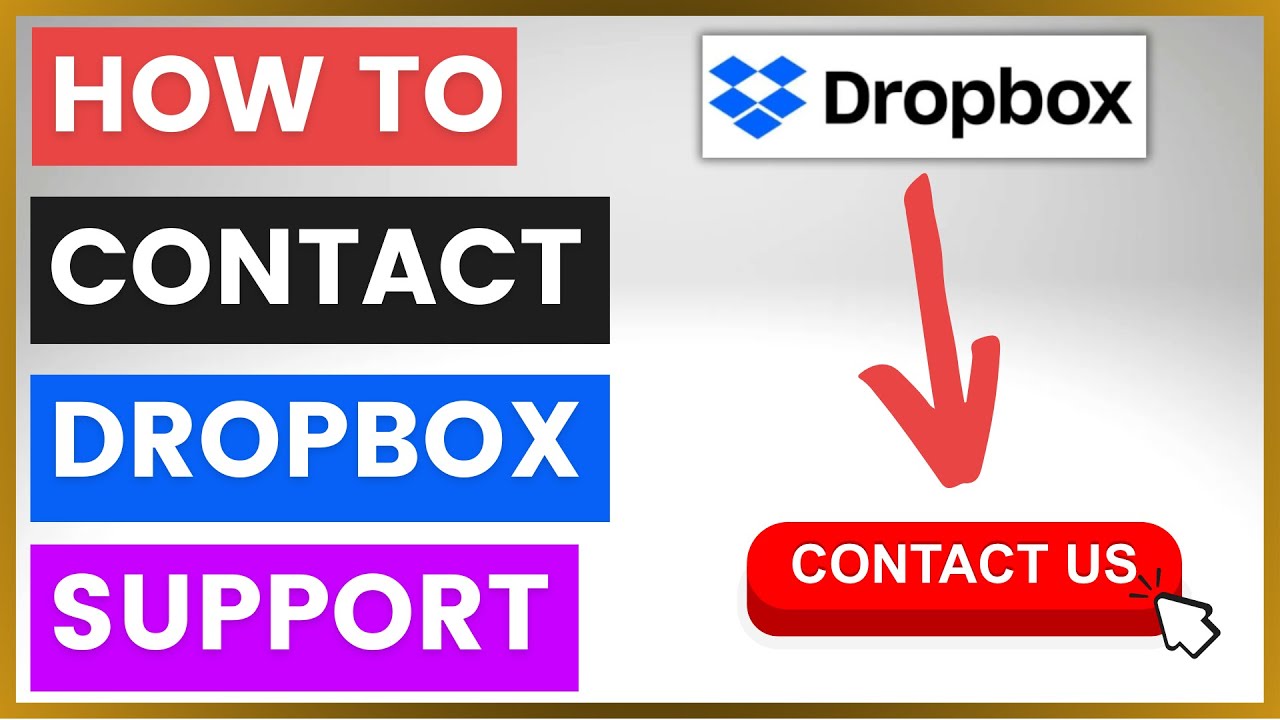 How To Contact Dropbox Support? [in 2025] - YouTube