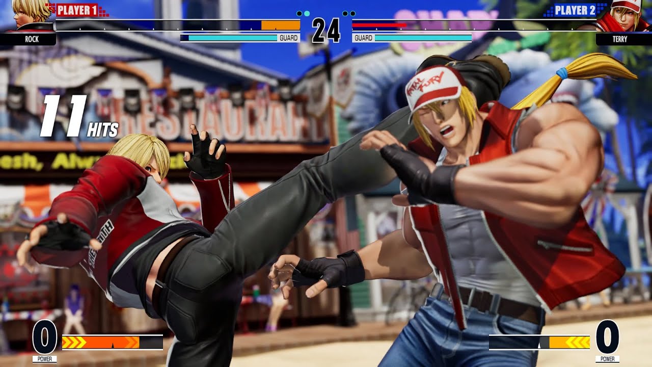 KOF XV ROCK vs TERRY:The King of Fighters XV kof15 SNK fighting game ...