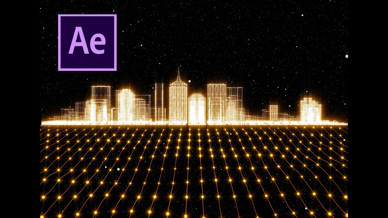 Trapcode Form Glowing City Tutorial - YouTube