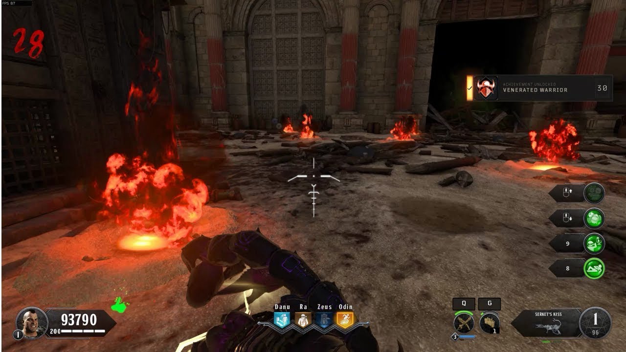 Call Of Duty Black Ops 4 - zombies IX Easter Egg Ending/Boss Fight ...