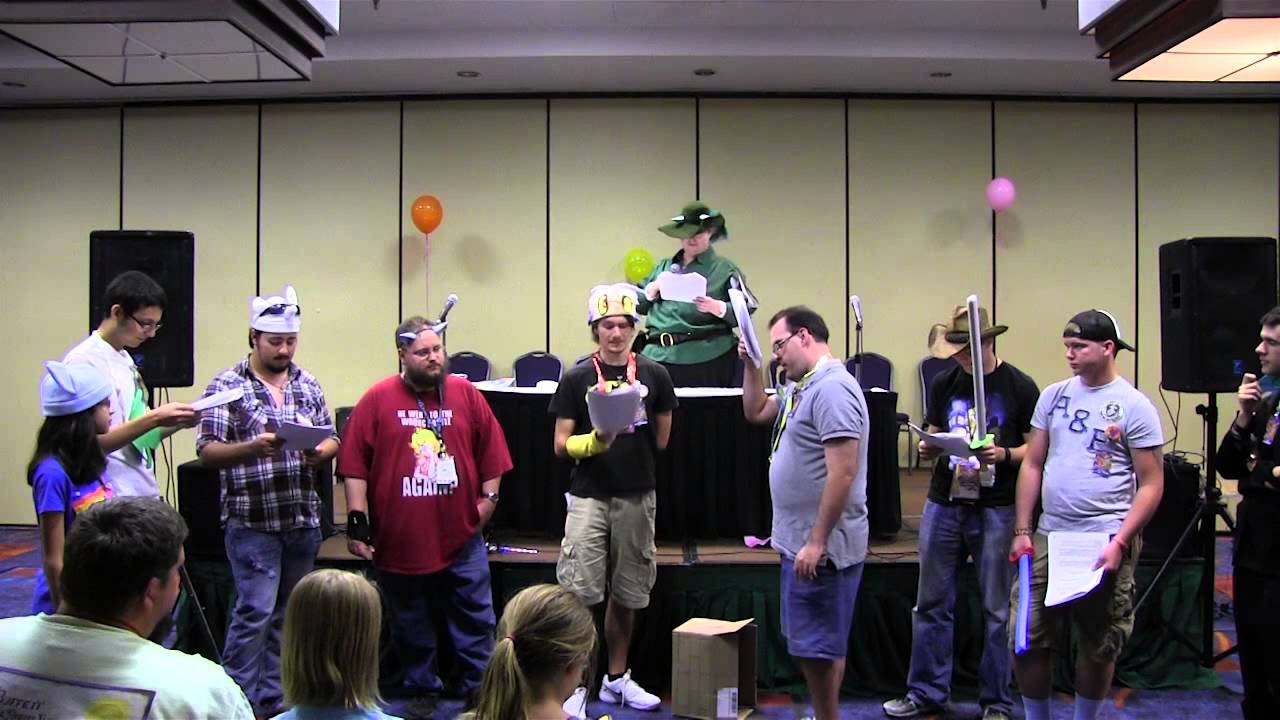 Brony Fan Fair 2013 - Pony Pantomime: Brony Masterpiece Theater - YouTube