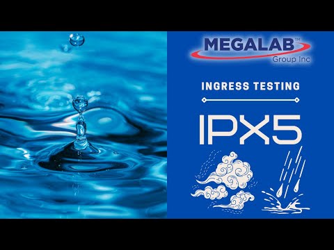 IPX5 Water-Resistant Rating (Resistance To Water Jets)