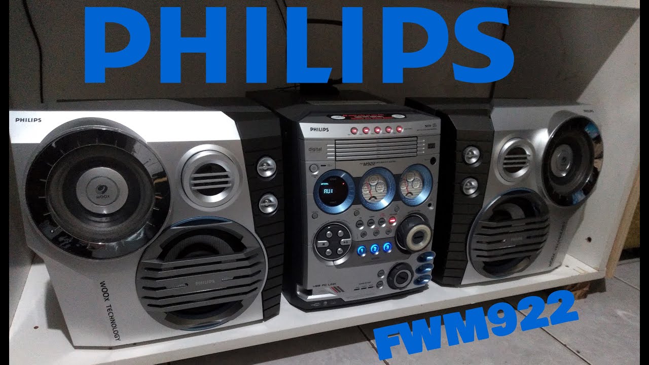 Demonstração: Mini System Philips FWM922 - YouTube