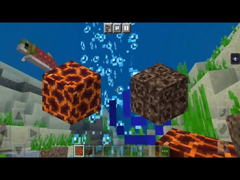 Fungsi Magma Block Dan Soul Sand Minecraft - YouTube
