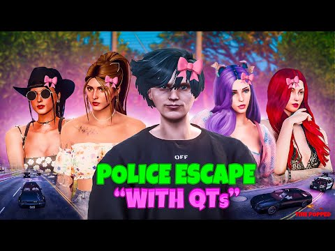 Cheeku Escapes From Cops With Rat Strats in a Tyre Popped Car | GTA 5 RP #s8ul #gameशुरु