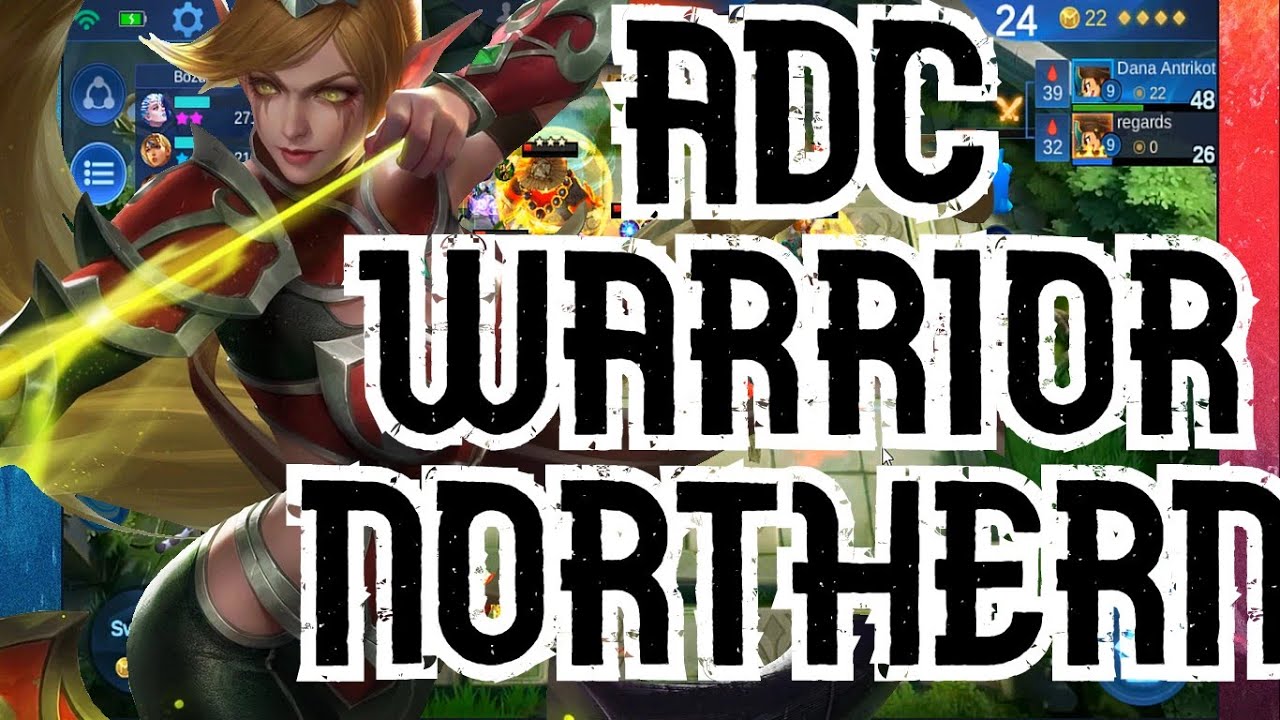 6 ADC + WARRIOR AND NORTHEN SYNERGY MAGIC CHESS MOBILE LEGENDS - YouTube