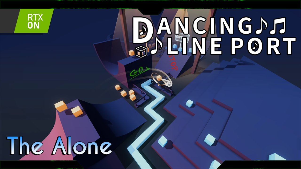 Dancing Line - The Alone (Post Processing) - YouTube