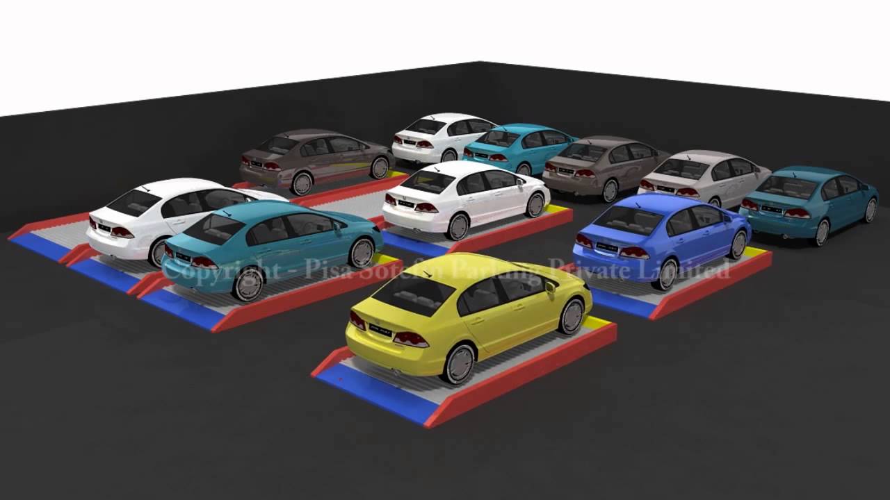 ANIMATION- PALLET PARKING - YouTube