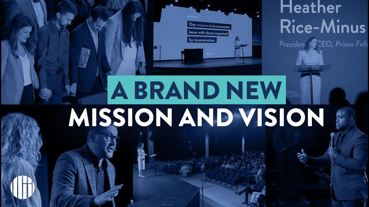 Prison Fellowship Debuts New Mission and Vision at Live Event - YouTube