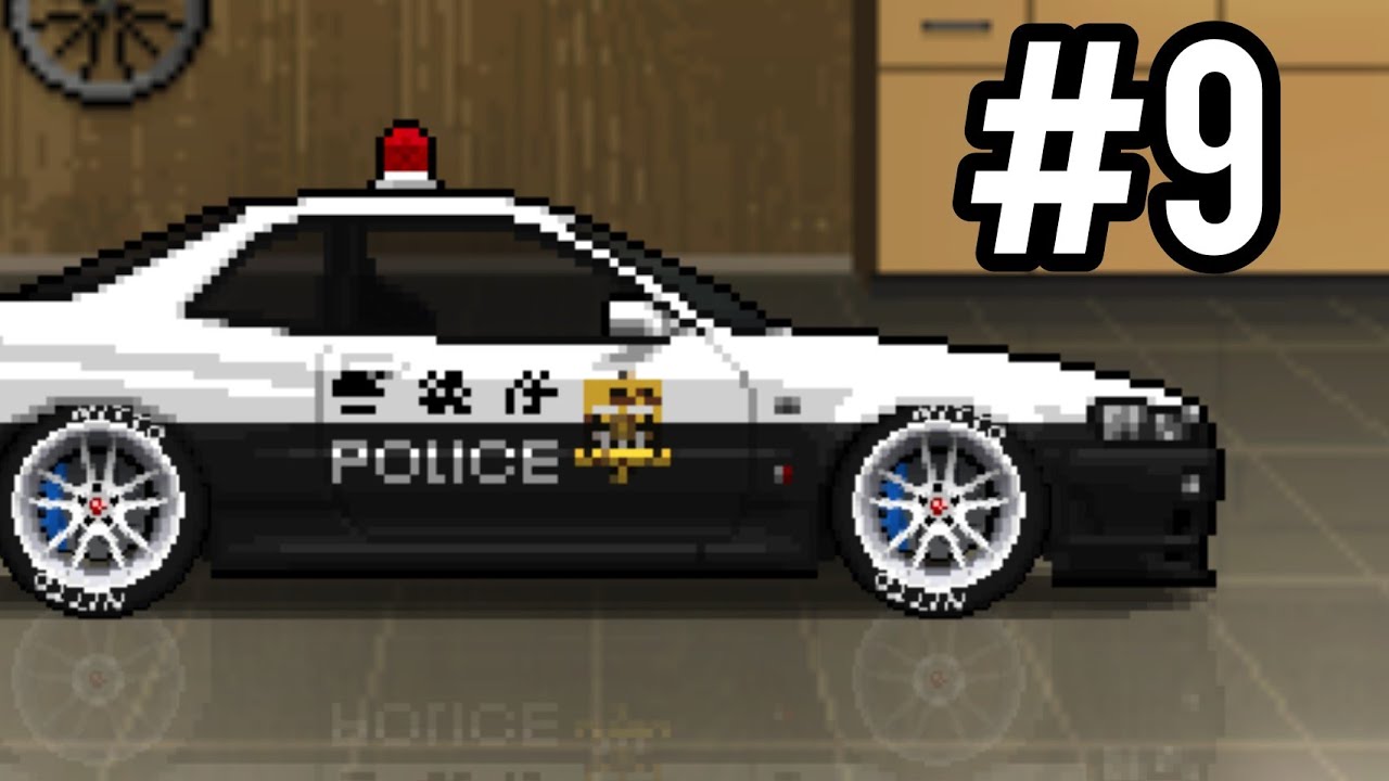 Skyline R34 da polícia/Pixel Car Racer#9 - YouTube