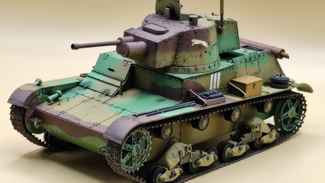 Polish 7TP Light Tank (IBG 1/35) Model Build - YouTube
