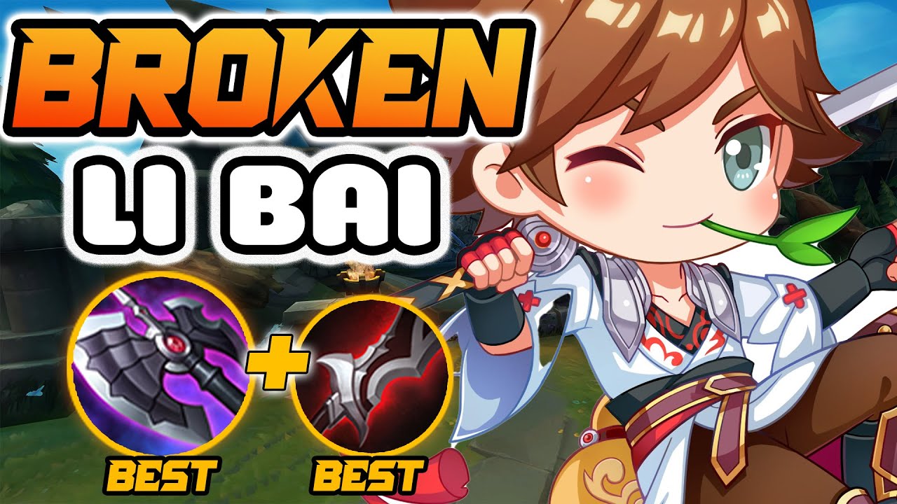 BROKEN LI BAI GAMEPLAY #honorofkings - YouTube