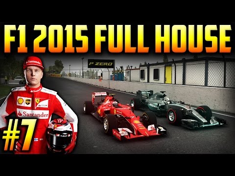 F1 2015 FULL HOUSE CAREER #7 | FERRARI | CANADIAN GP