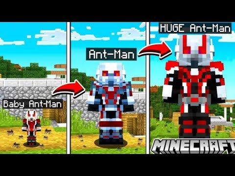 ADDON/MOD ANT-MAN Add-on Minecraft PE/PC | MCPE - BOY - YouTube