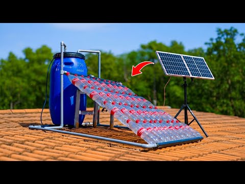 Free Heating Energy! Get Hot Water Directly at Home with a Simple DIY Invention 🔥