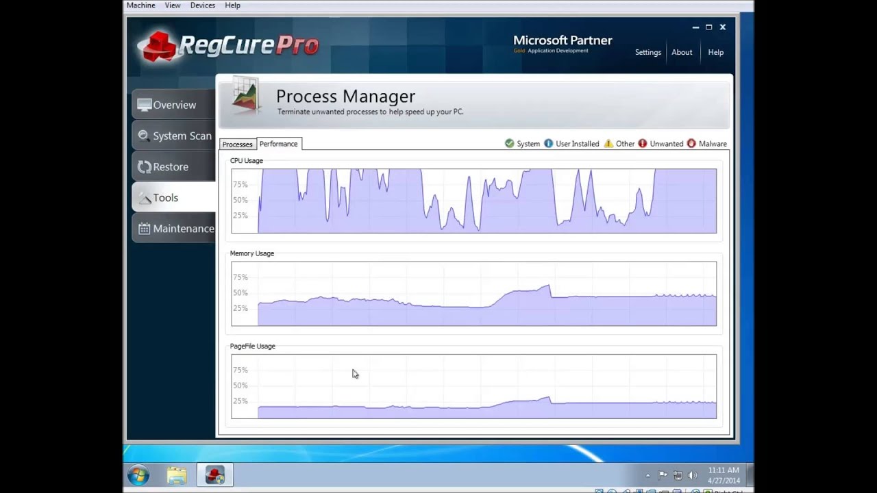 How to Use the Advanced Tools and Restore Feature in RegCure Pro - YouTube