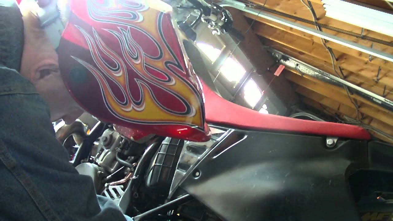 CR250 Kickstand Fabrication - YouTube