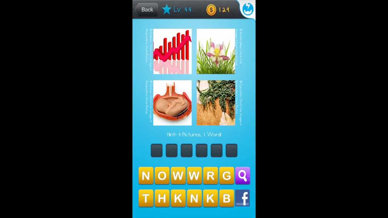 What Word? Level 44 Walkthrough Answer - What's The Word? - YouTube