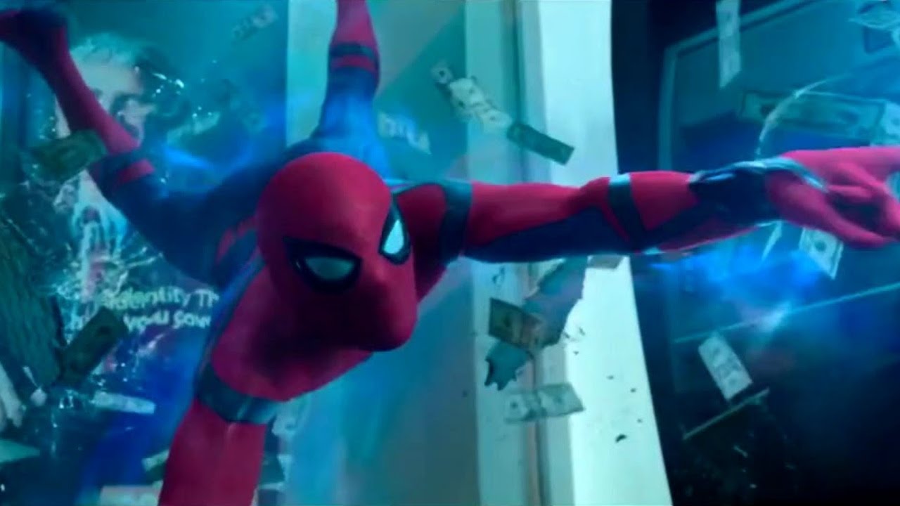ATM Robbery Scene ¦ Spider Man Homecoming 2017 Movie Clip - YouTube