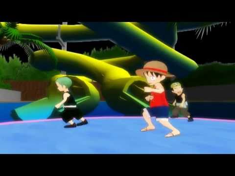 Download MMD Zoro Usopp Luffy Chopper ( One Piece Newcomers Updated ...