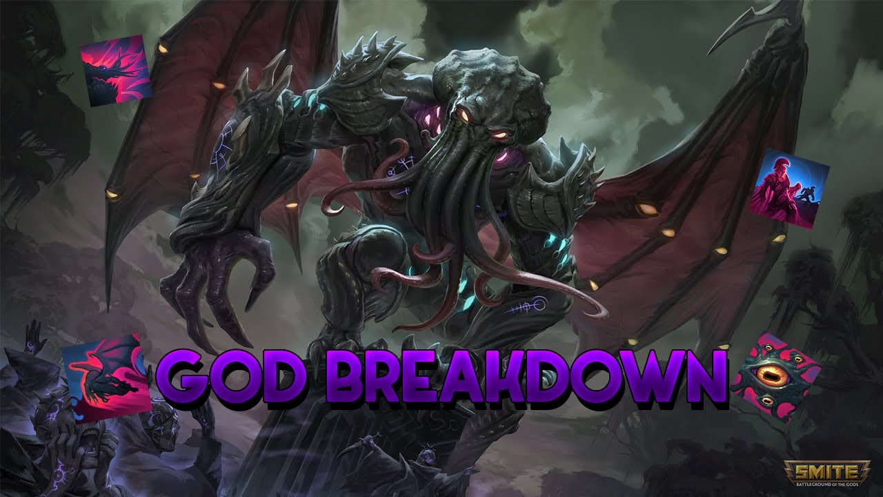 Smite: Cthulhu New God Abilities Breakdown! - YouTube