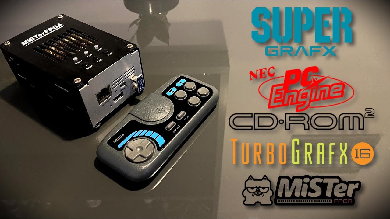 Core de PC Engine no Mister Fpga - Melhor que o console Original ...