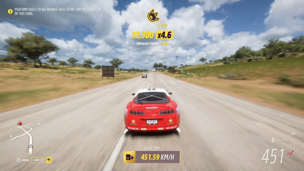 FEDERAL HIGHWAY SPEED TRAP with 80 Supra 451.25km/h& 451.59km/h 280 ...