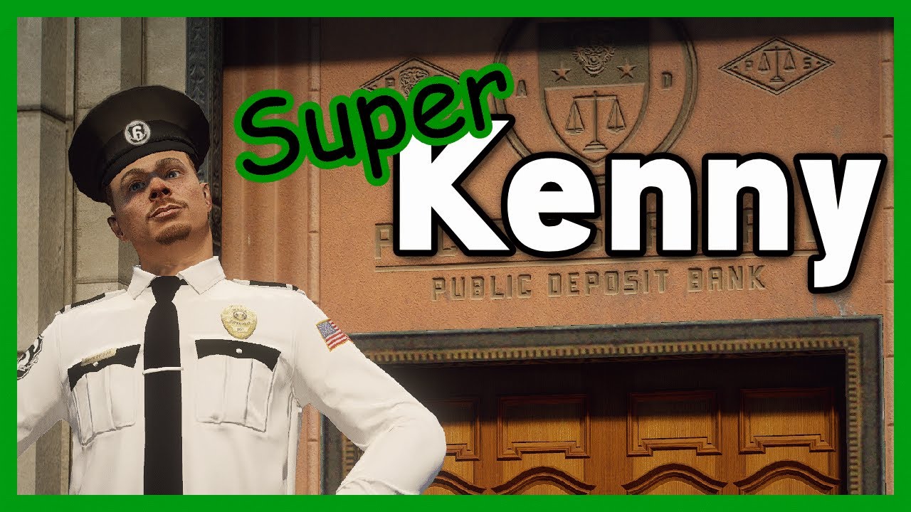 Super Kenny protects the bank and gets kidnapped | #DOJRP - YouTube