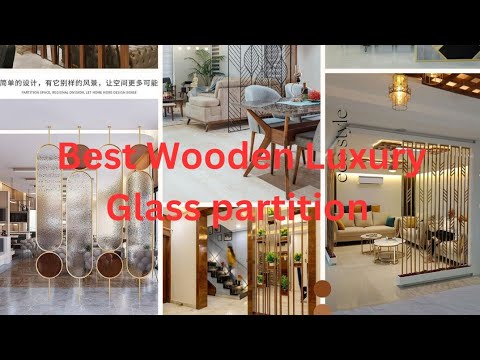 Best Wooden Luxury Partition Design Ideas/# Modern living & Drawing ...