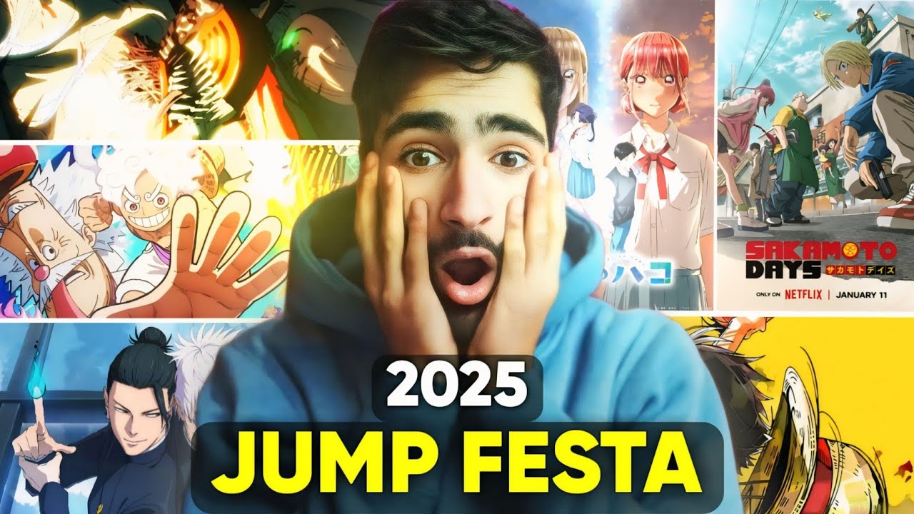 JUMP FESTA 2025 🥵| JJK SEASON 3, ONE PIECE, BLEACH, DRAGON BALL Etc ...