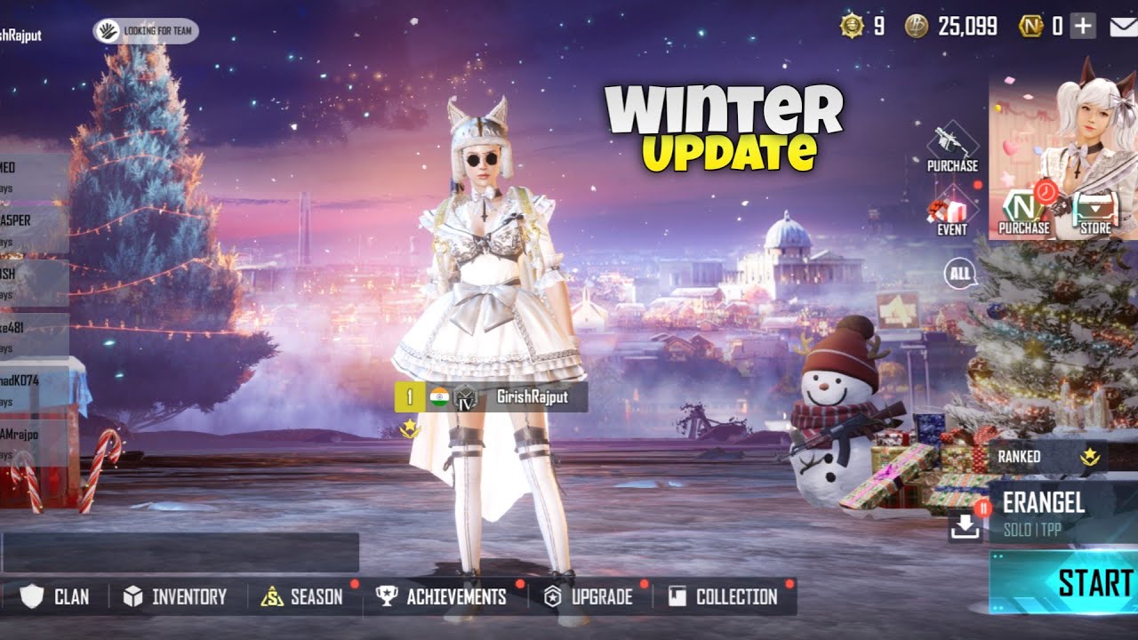 Winter Update In New State Mobile Gameplay Ultra Graphics - YouTube