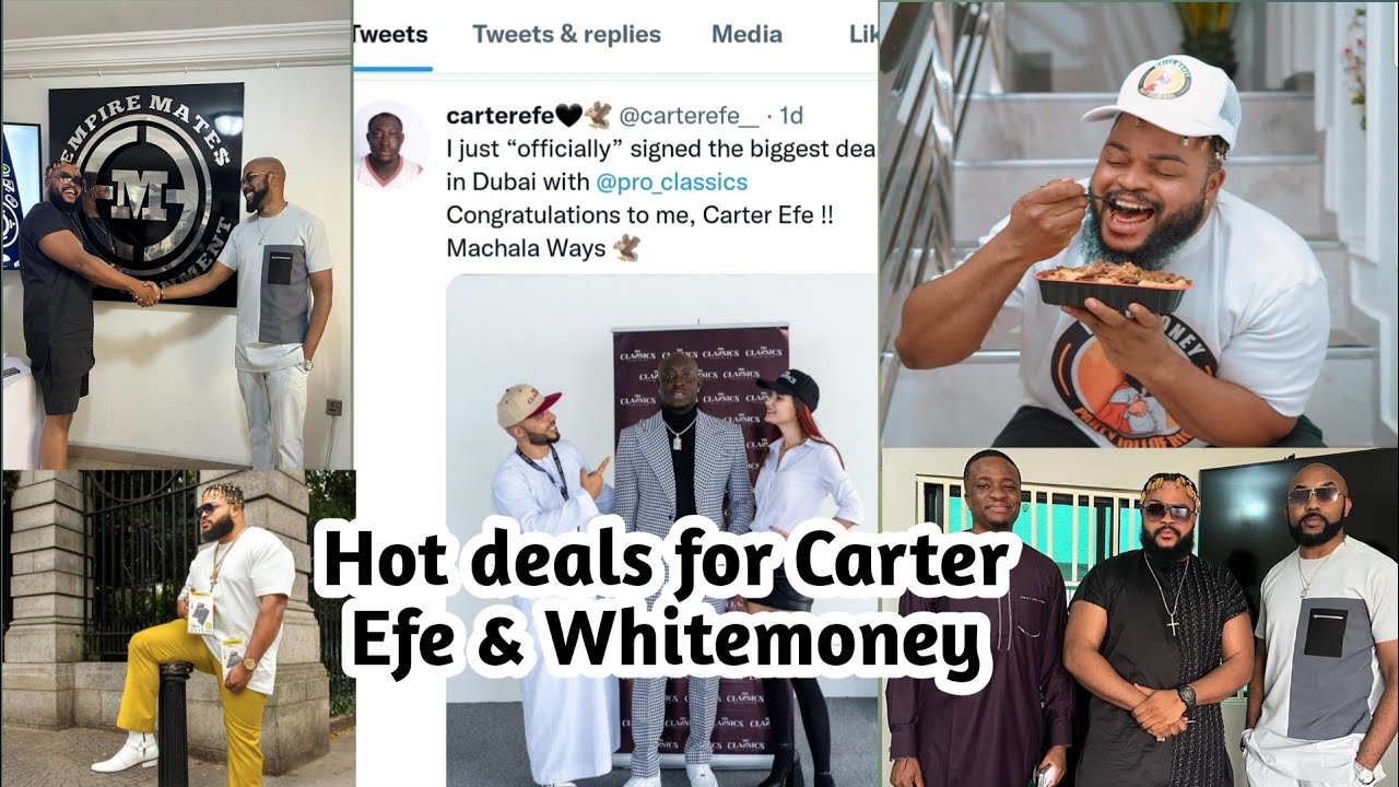 Carter Efe & White Money just signed one of their biggest deals ever 😱😱 ...