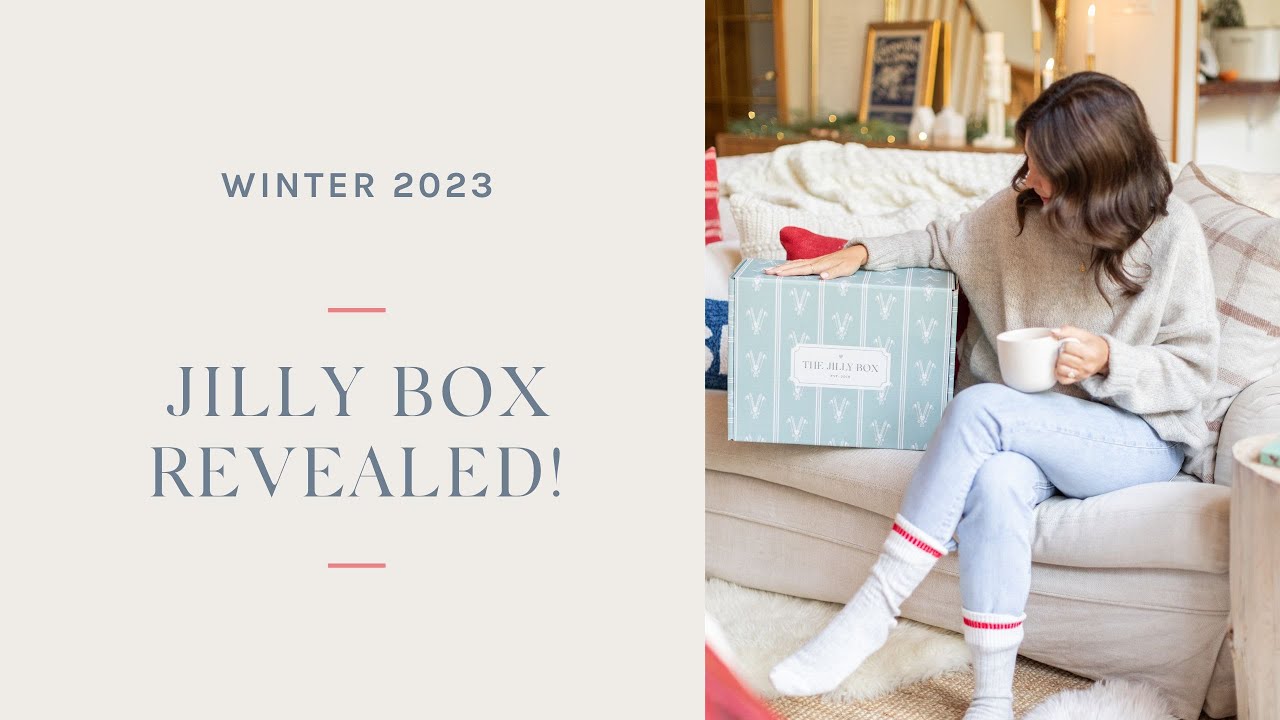The Official Winter 2023 Jilly Box Reveal! - YouTube