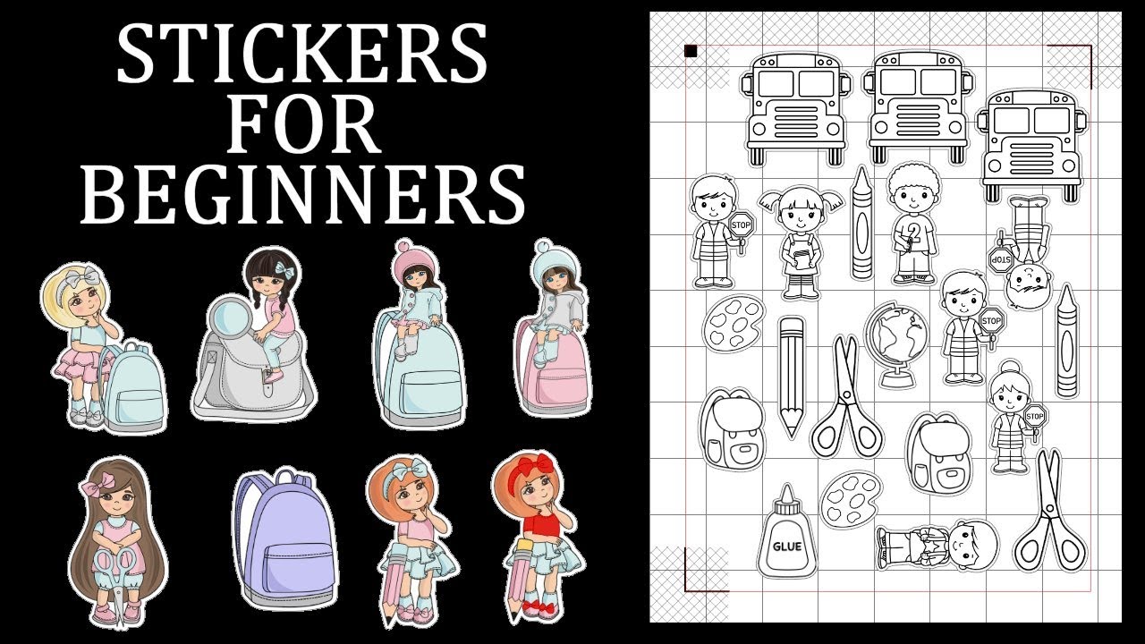 Stickers for Beginners - YouTube