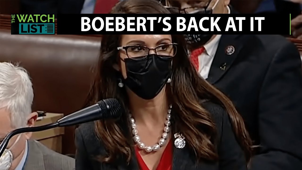 Lauren Boebert Uses The Bible To Threaten Biden - YouTube