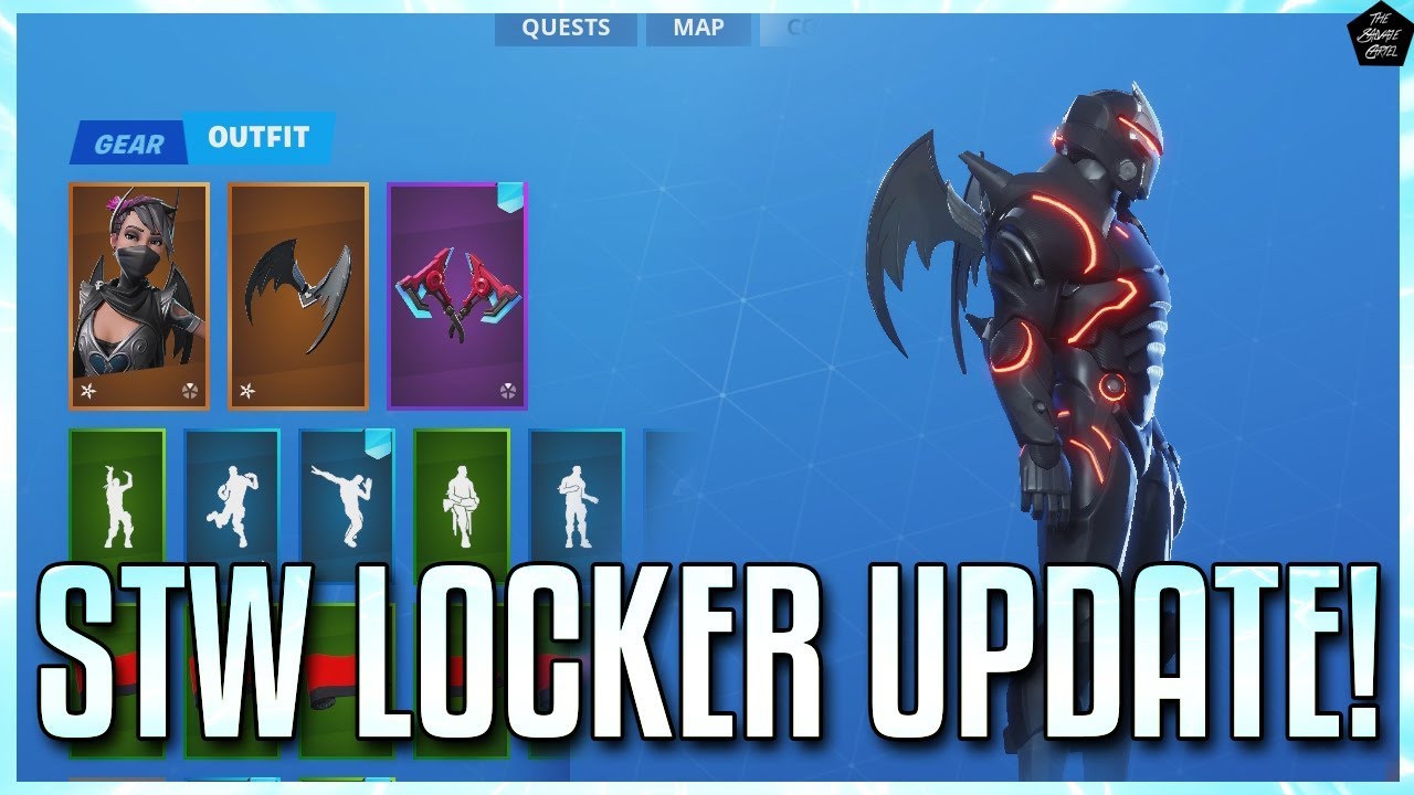 BATTLE ROYALE SKINS IN SAVE THE WORLD! [FORTNITE STW LOCKER UPDATE ...