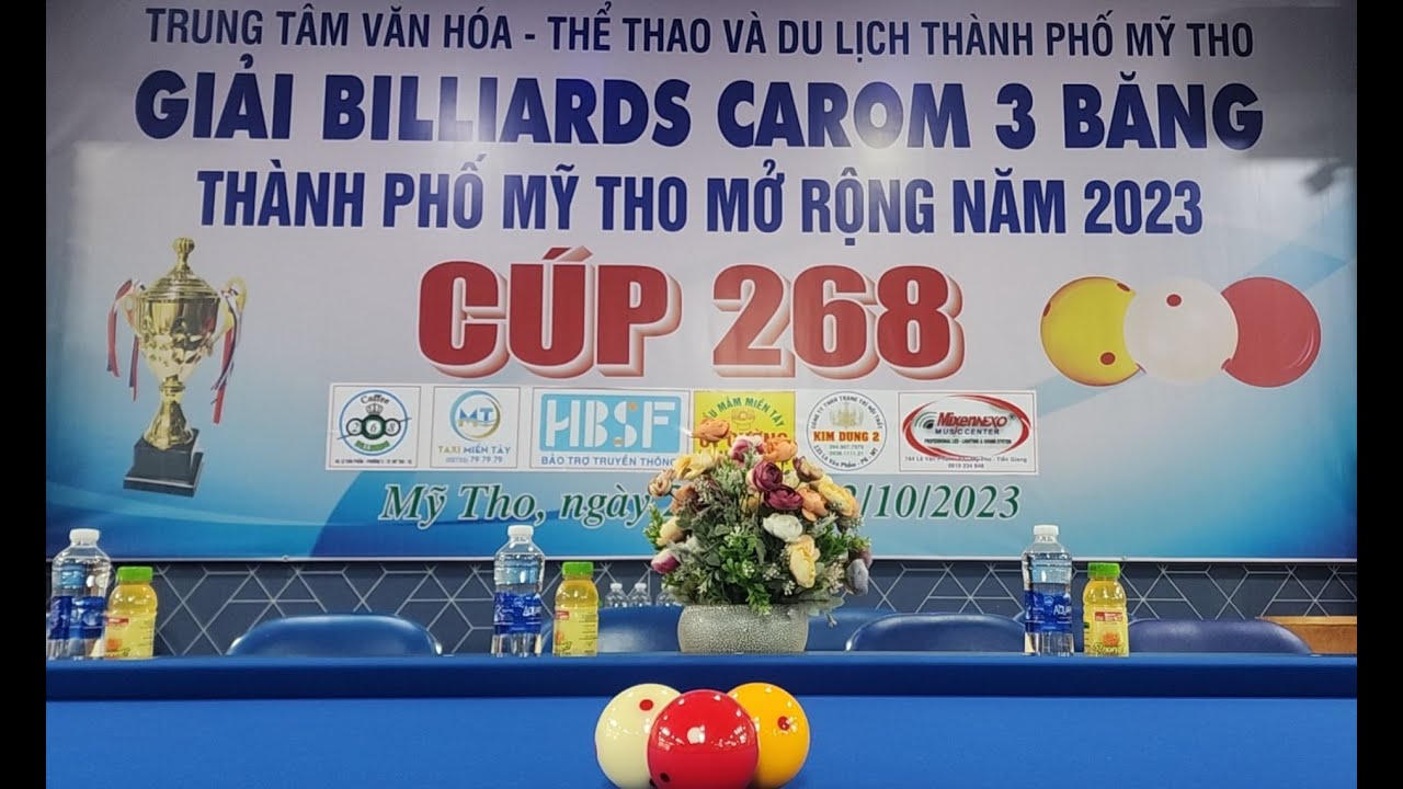 [TV] : Thanh Tùng (TS) VS Duy Thanh (Lâm Vũ) | Giải Billiard 3C Cúp 268 ...