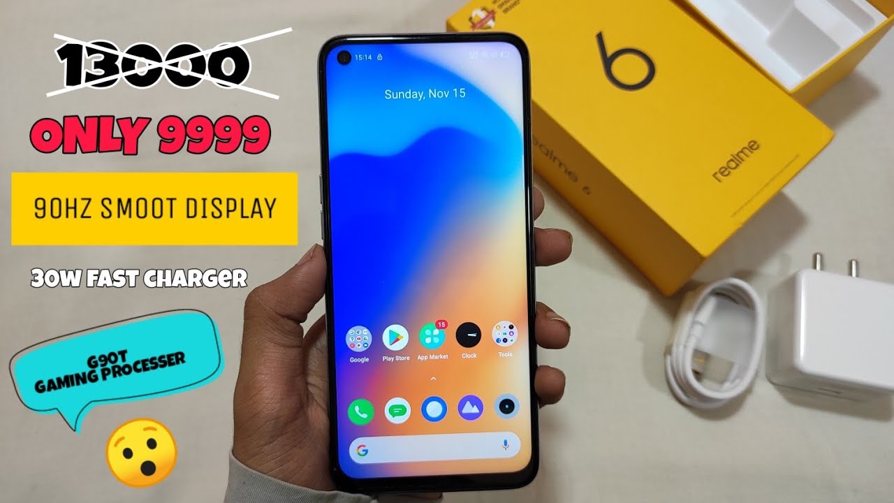 ONLY 9999 - Realme 6 Unboxing In November 😝😝 | Gaming Phone Under 10k 🔥 ...