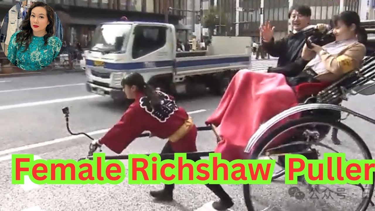 Jenny Talks: A female rickshaw puller’s daily life in Japan Tokyo ...