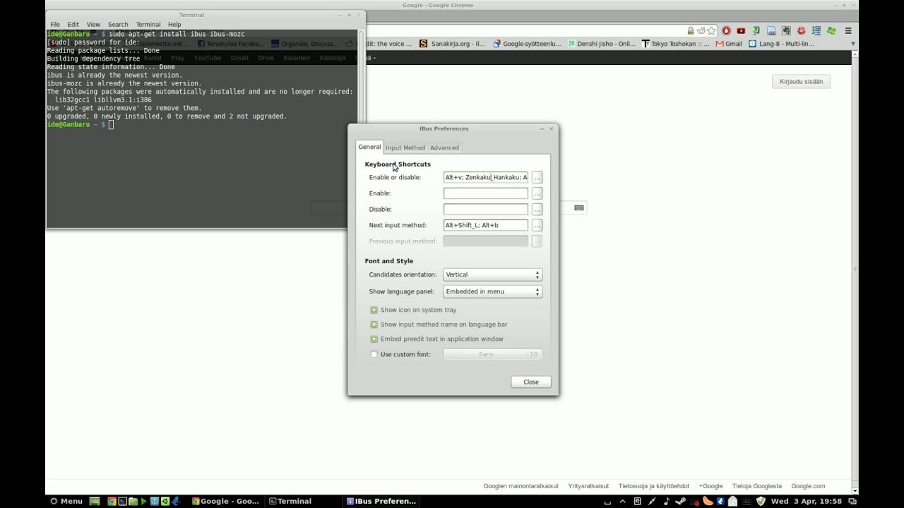How to install Google Japanese IME on Linux (Ubuntu/Debian) - YouTube