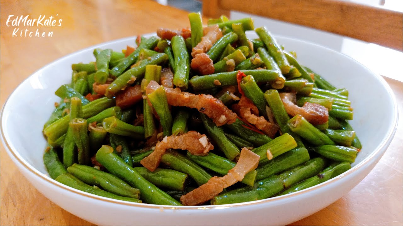 Budget-Friendly at Masarap na Ulam! | Ginisang Baguio Beans with Pork ...