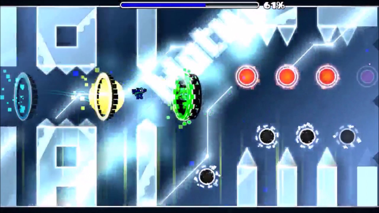 Geometry Dash - Blue Impact by Mulpan (and others) (All Coins) - YouTube