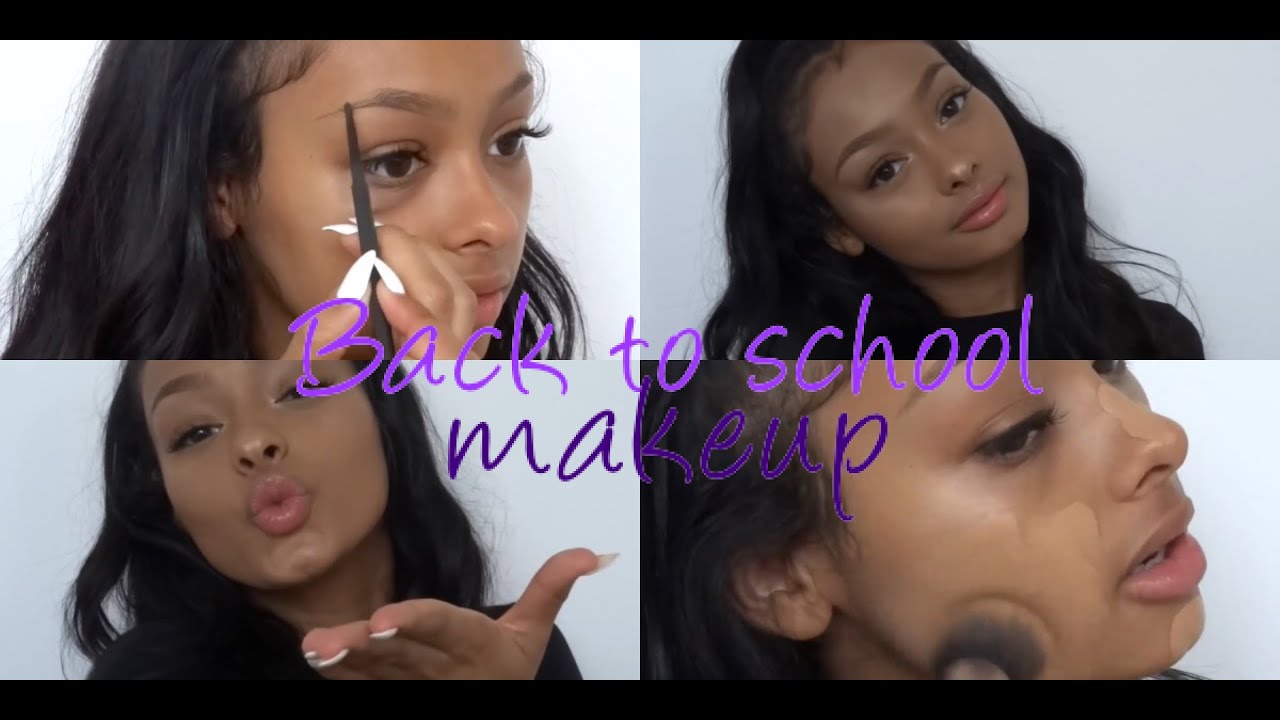 Back to school makeup tutorial - YouTube