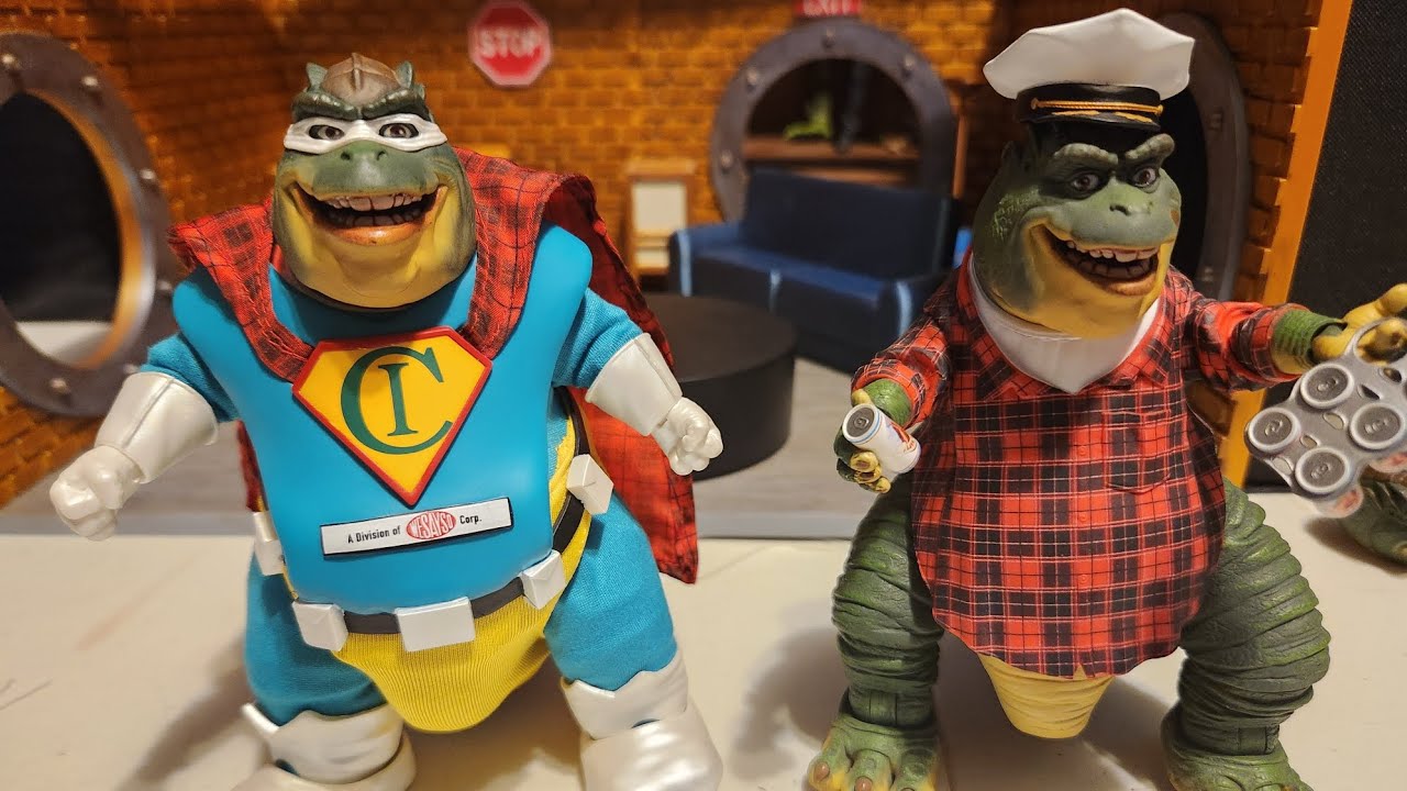 Dinosaurs Captain impressive by Neca sdcc exclusive action figure ...